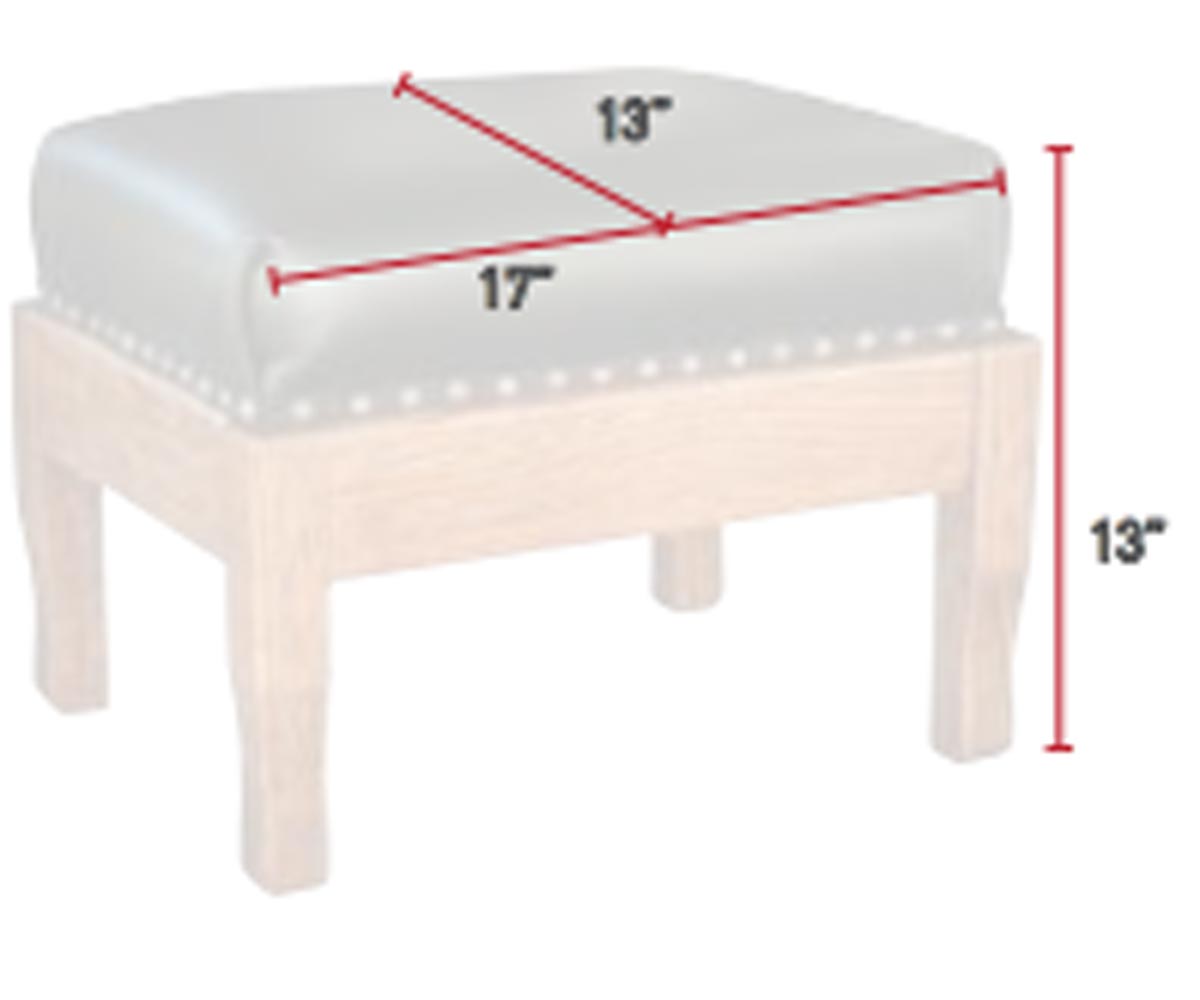 Footstool - Amish Crafted Furniture