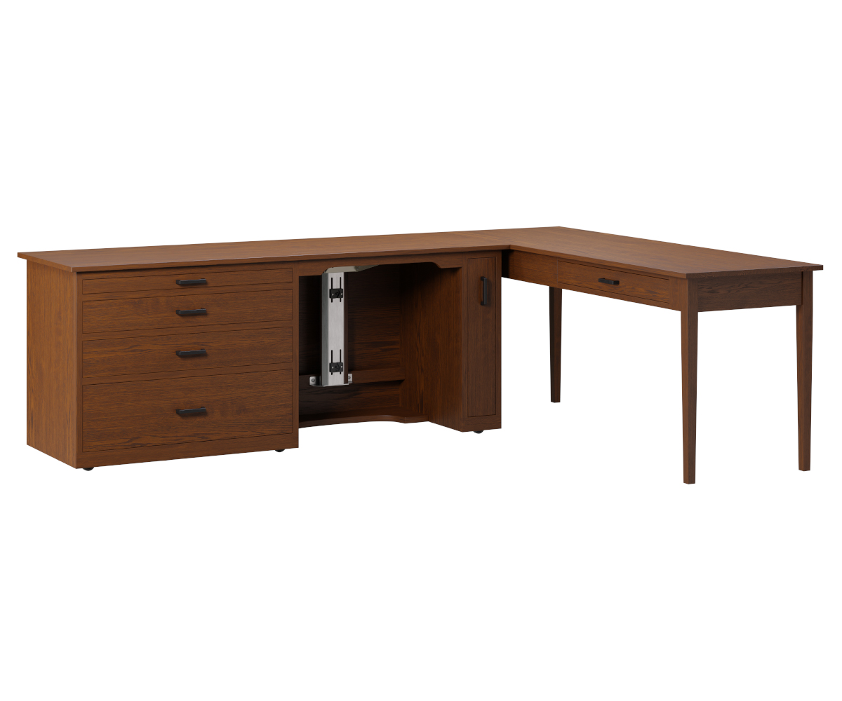Oak sewing table store