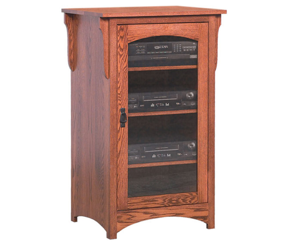 Mission Stereo Cabinet - 26"W - Amish Crafted Furniture