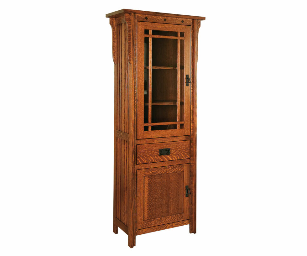 Royal Mission Console & Towers - Amish Crafted Furniture