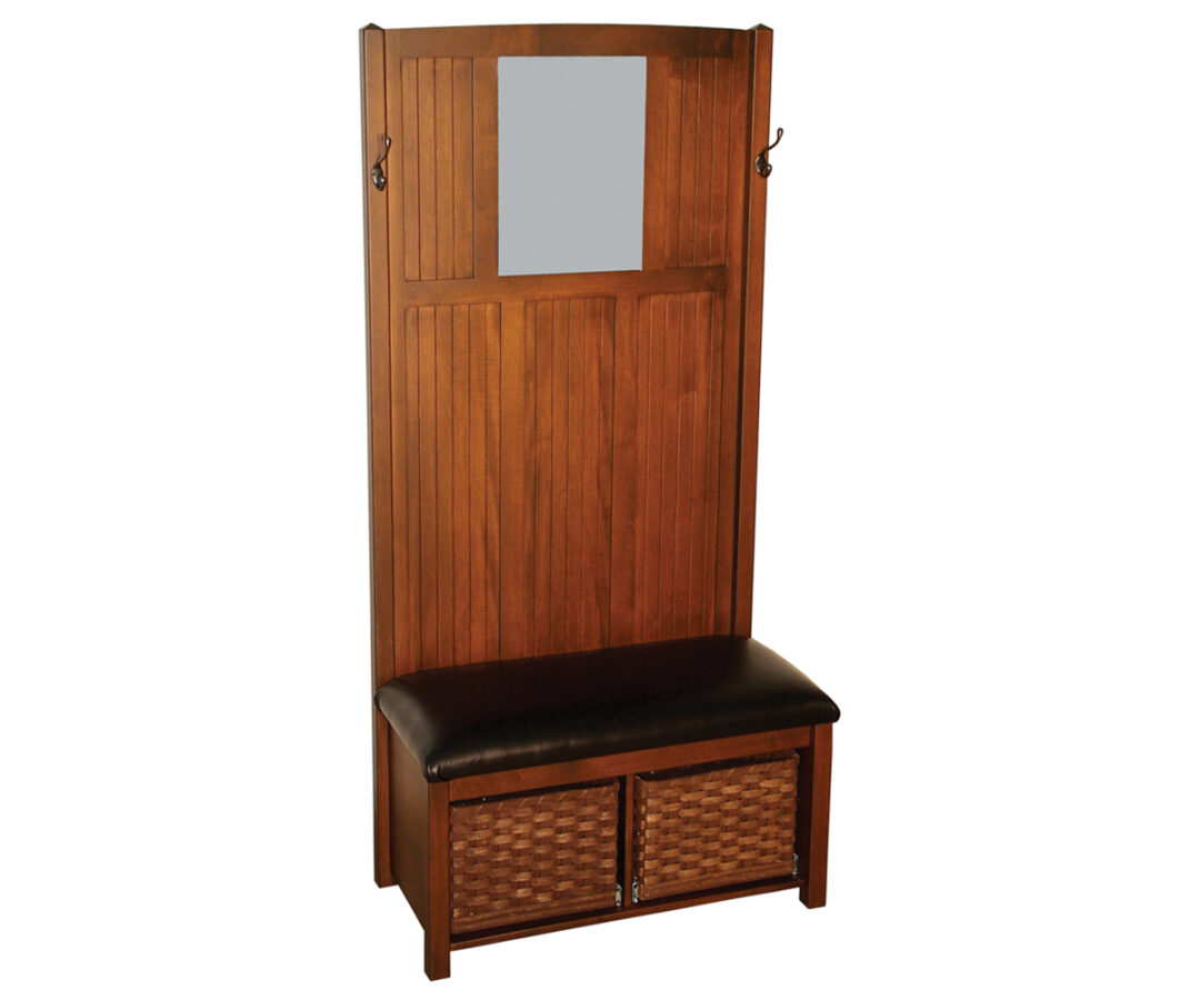 Contemporary Hall Seat - Amish Crafted Furniture