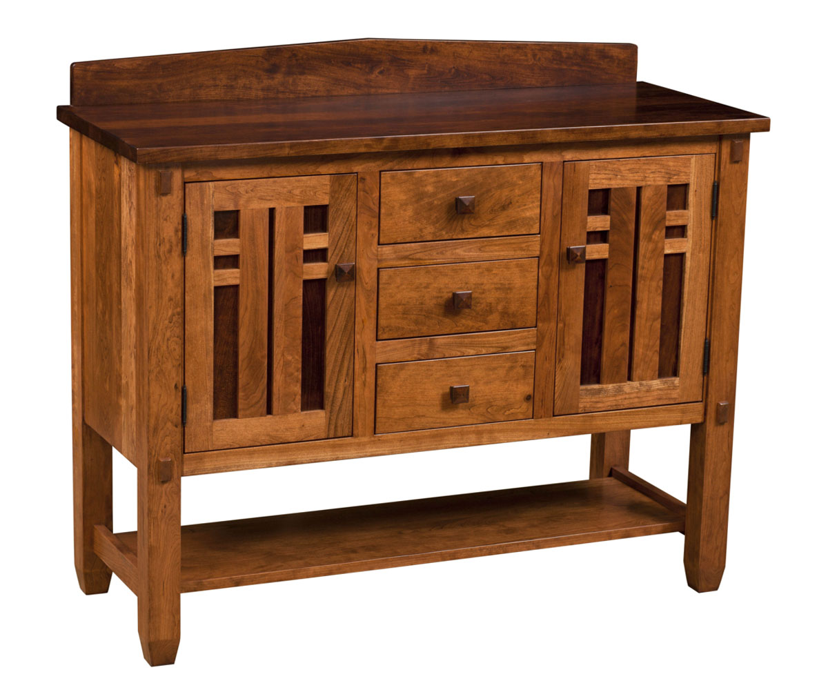 Bungalow Sideboard - Center Drawers - Amish Crafted Furniture
