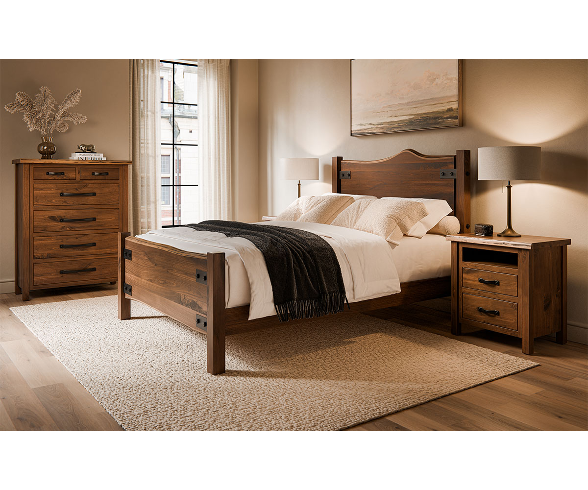 Last Frontier Bedroom Collection - Amish Crafted Furniture