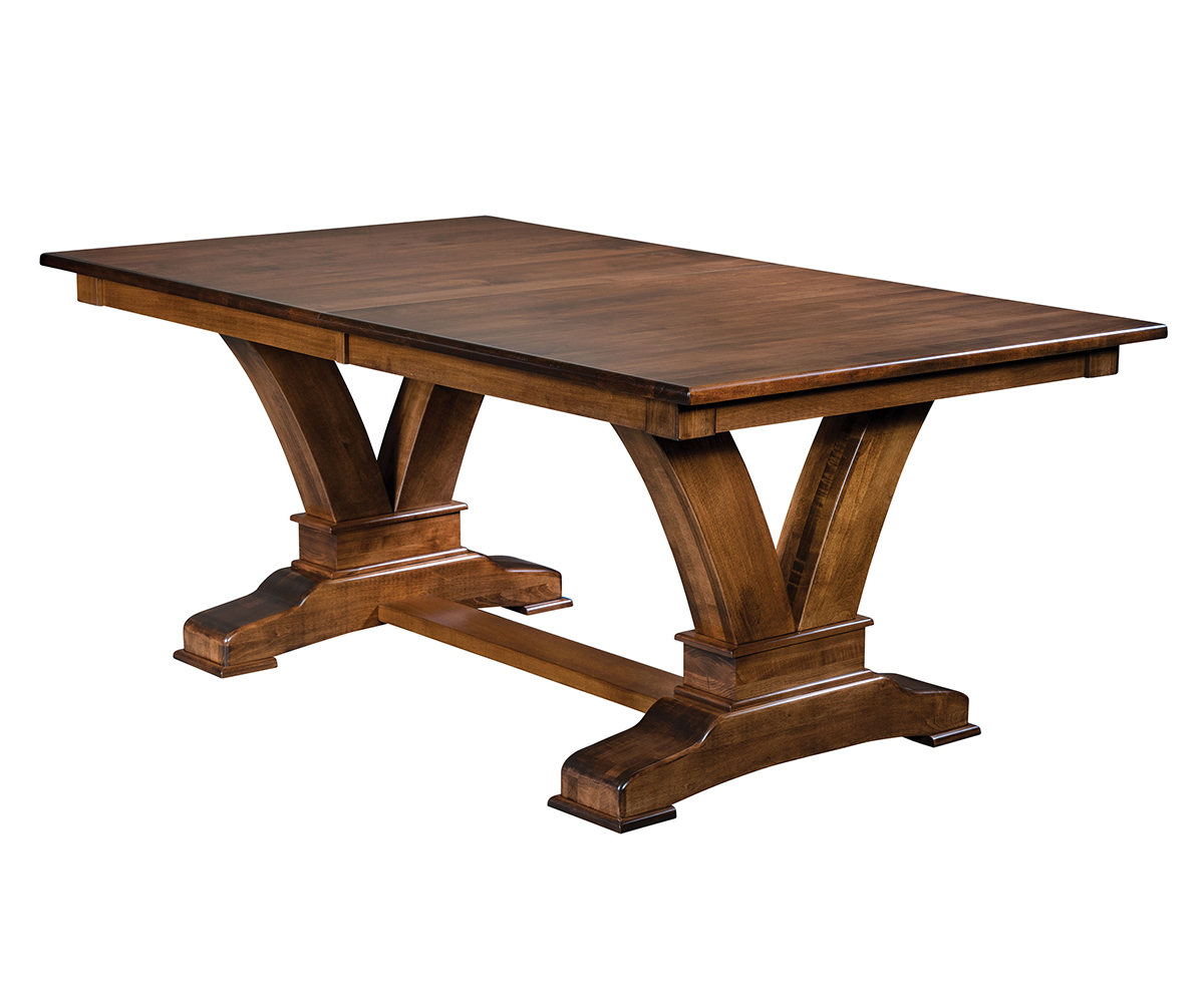 Vincent Trestle Table - Amish Crafted Furniture