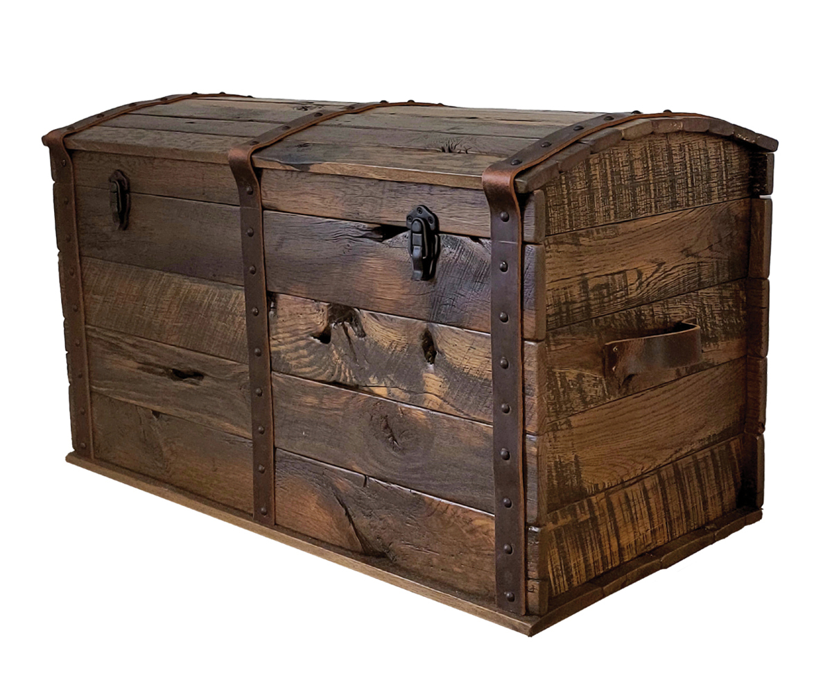 Round Top Trunk - Medium - Amish Crafted Furniture