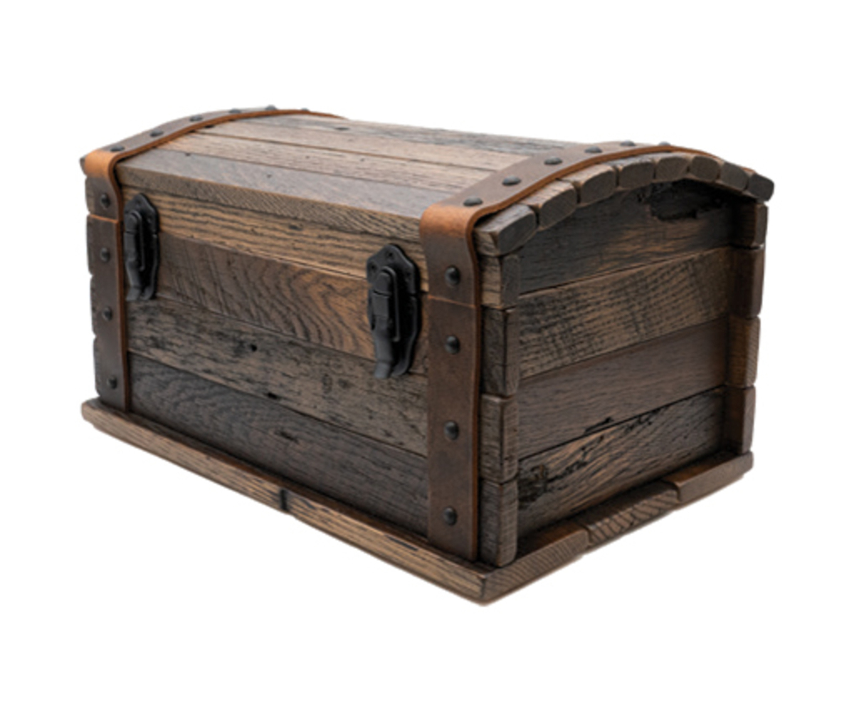 Round Top Trunk - Small - Amish Crafted Furniture