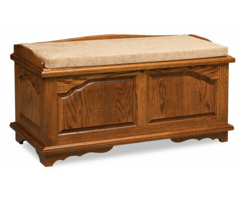 Cathedral Cedar Chest - Amish Crafted Furniture
