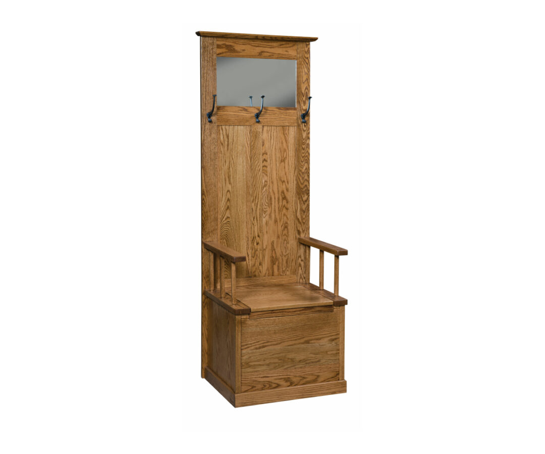 Heritage Mission Hall Seat - Amish Crafted Furniture