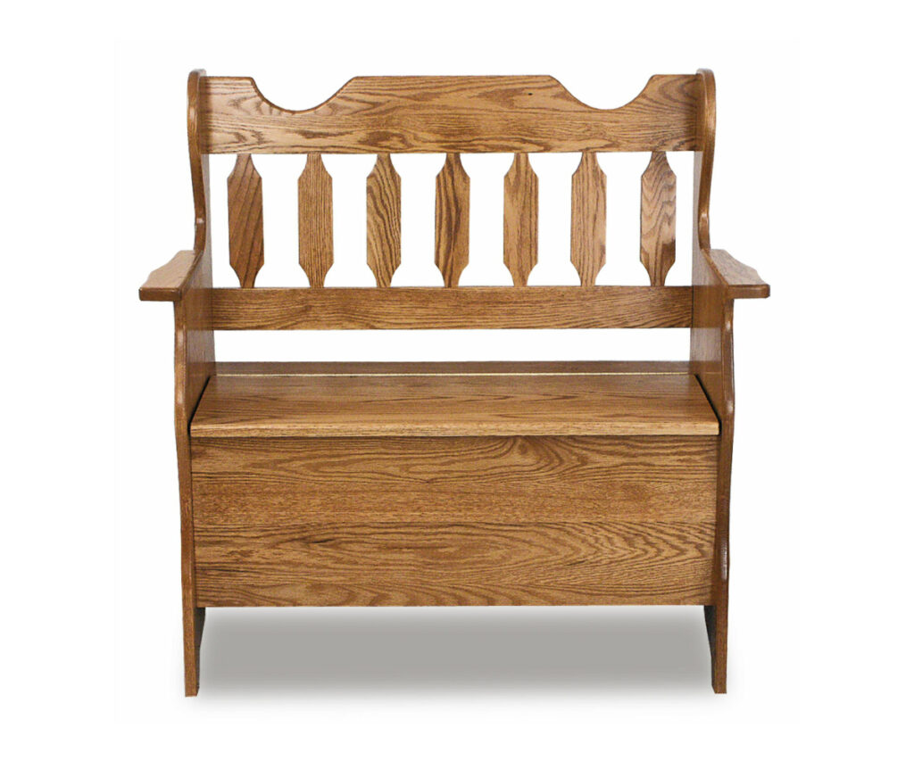 Slat Back Bench - Amish Crafted Furniture