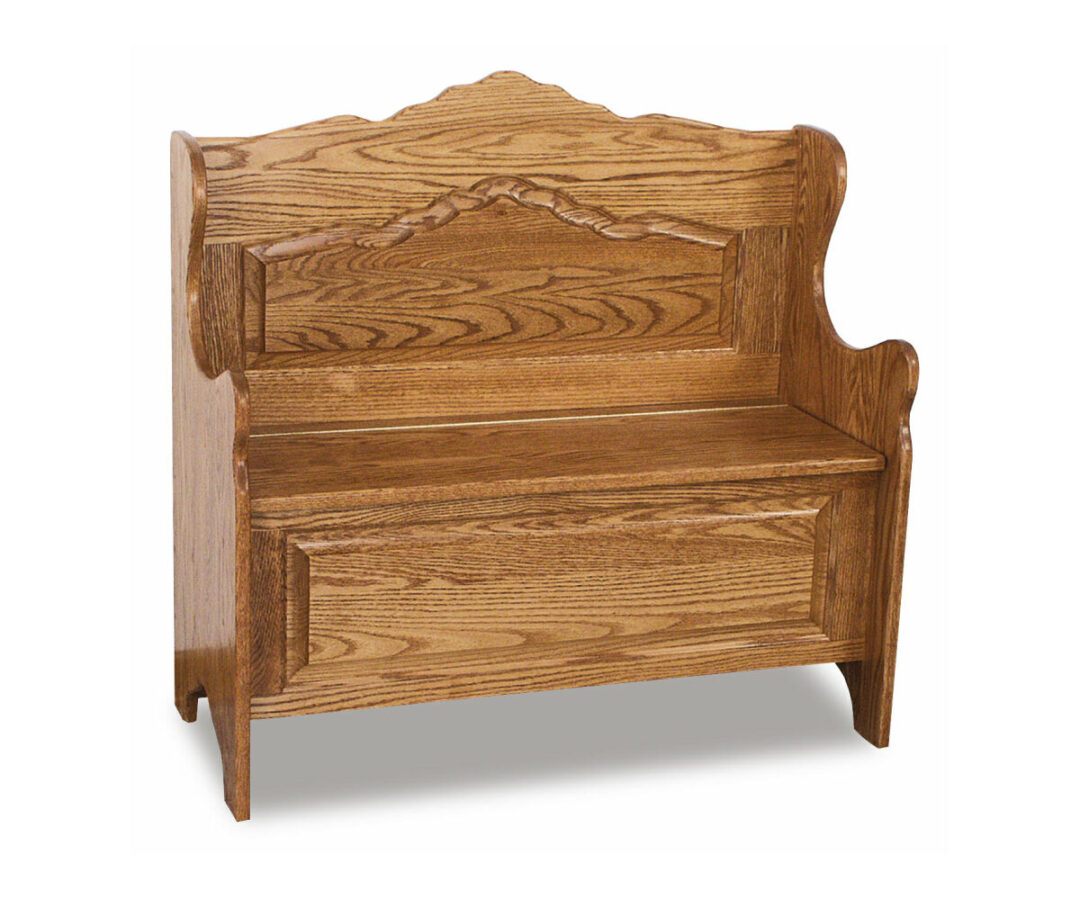 Sunrise Raised Panel Bench - Amish Crafted Furniture